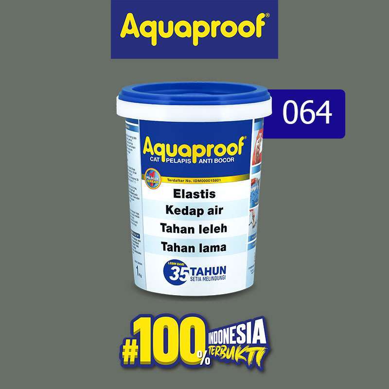Promo Aquaproof Cat Pelapis Anti Bocor - 064 Abu Grafit [1 kg] Diskon 8% di Seller TB ASIA JAYA ...