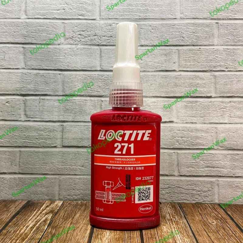 Promo Loctite 271 / lem baut / threadlocker loctite 271 /pelumas baut ...
