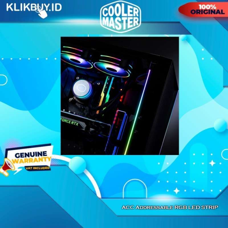 Promo COOLER MASTER ADDRESSABLE RGB LED STRIP FAN CASE ACCESSORIES ...