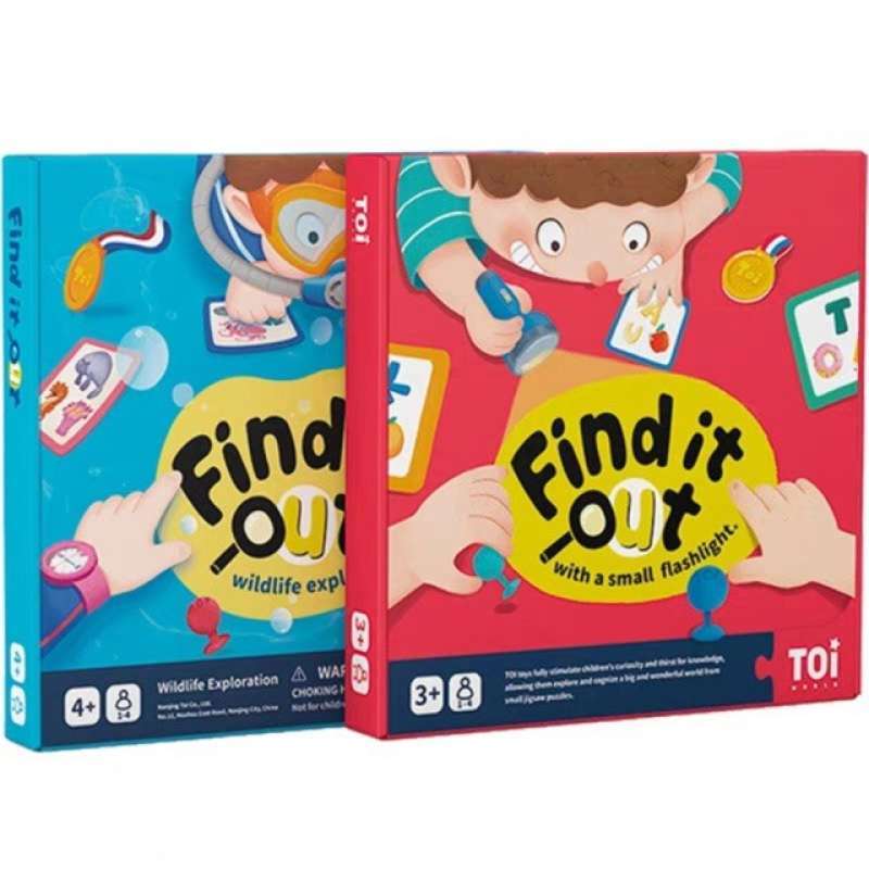 Jual Toi Detective Board Game - Find It Out With Small Flashlights - Di ...