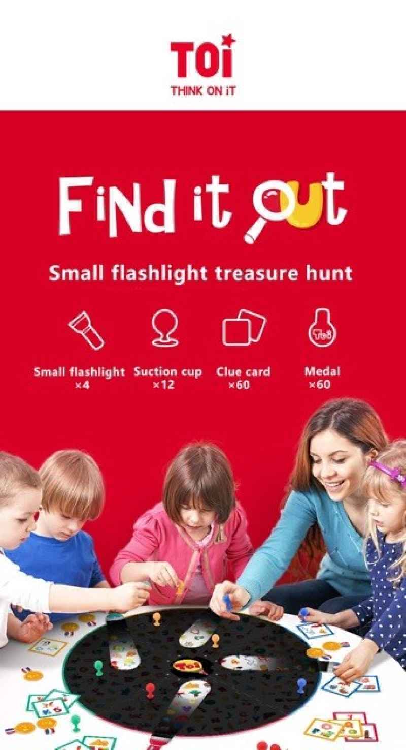 Jual Toi Detective Board Game - Find It Out With Small Flashlights - Di ...