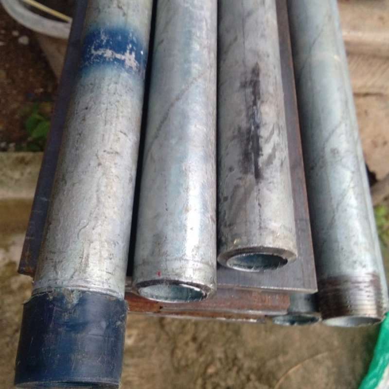Jual Pipa Besi / Galvanis Medium Sni Drat Luar 3/4 Panjang 80cm Di ...