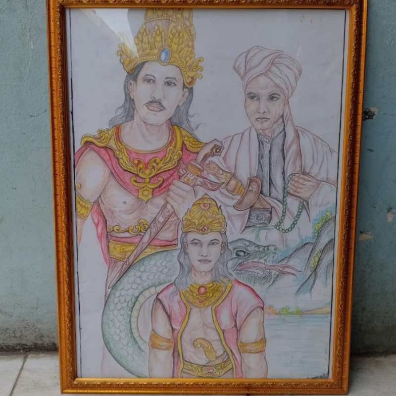 Promo LUKISAN RAJA MAJAPAHIT - Sketsa Ga'ib - Joss Sekali ORIGINAL100 ...