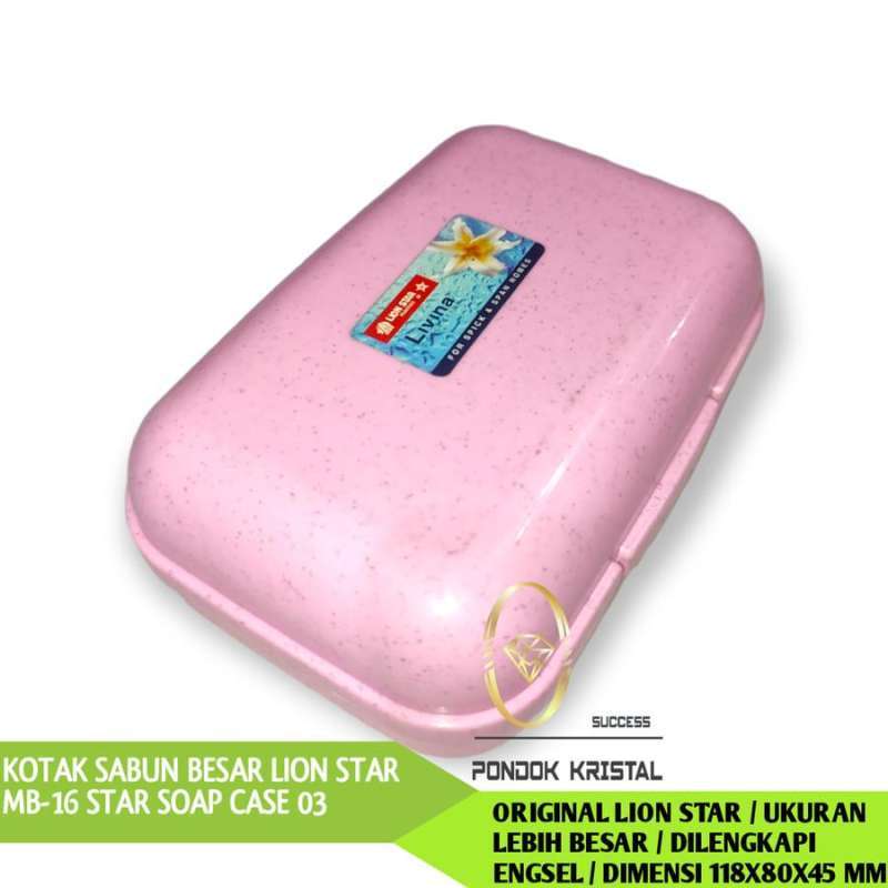 Jual Lion Star Kotak Sabun Besar Tempat Sabun Lion Star MB-16 Star Soap ...