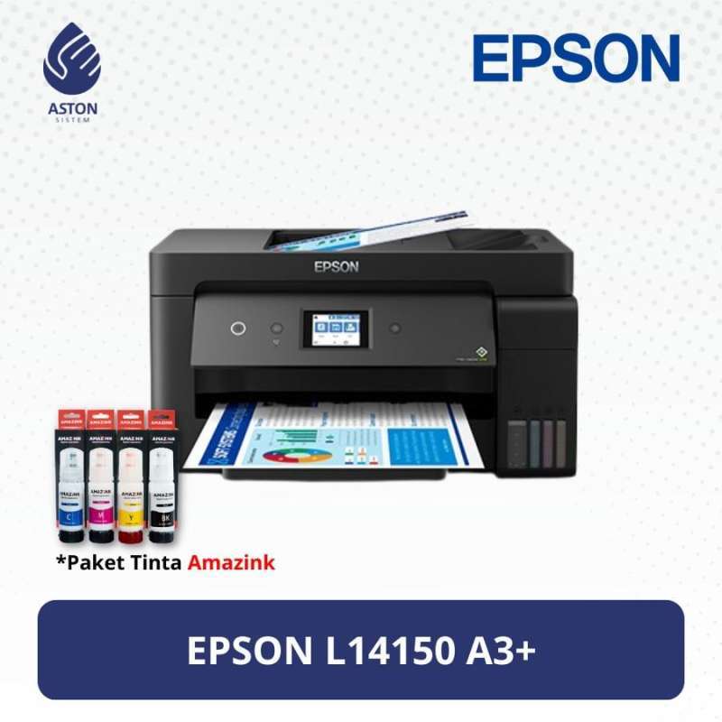 Jual Printer Epson EcoTank L14150 A3+ Wi-Fi Duplex - Tinta Amazink di ...