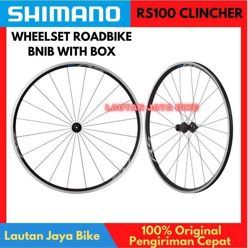Jual WHEELSET ROADBIKE SHIMANO RS100 VELEK ROADBIKE SHIMANO di Seller ...