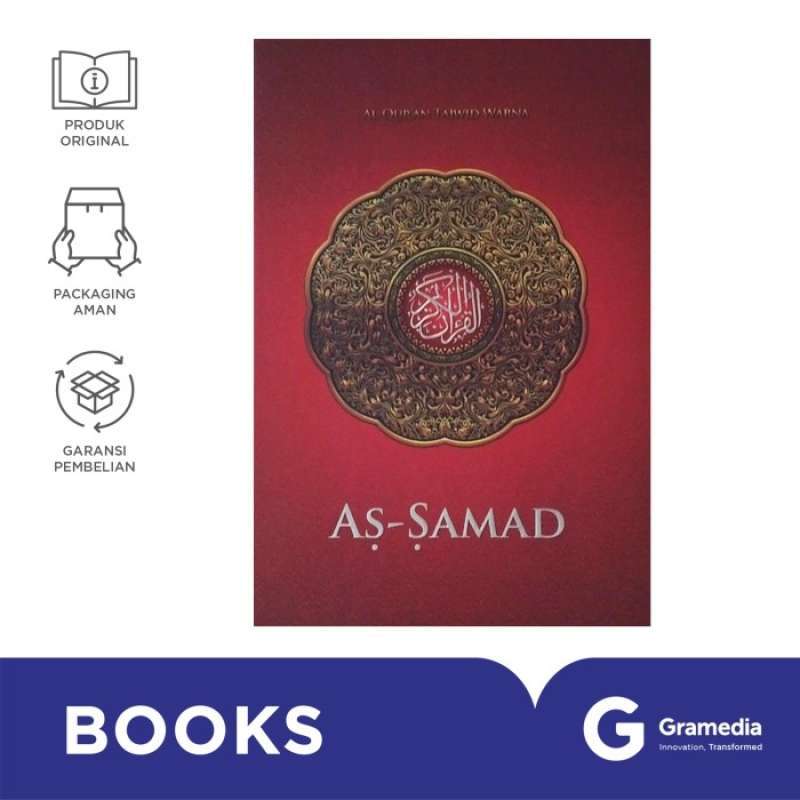 Jual Al Quran Tajwid Warna As-Samad Besar /Hc di Seller Gramedia ...