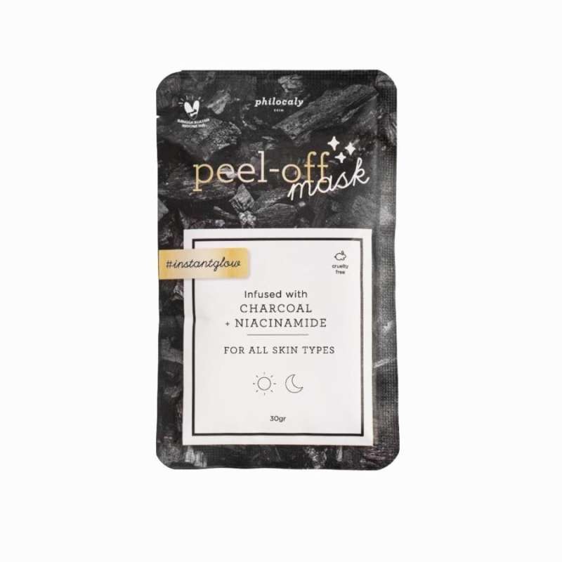 Jual Philocaly Skin Mask Peel Off/rubber Mask Charcoal +niacinamide Di ...