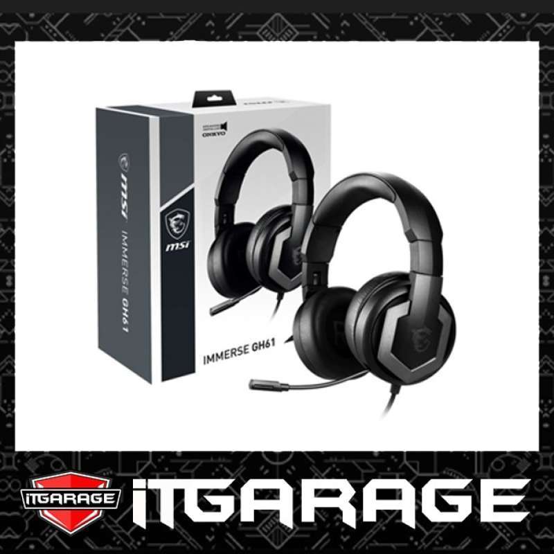Jual MSI Immerse GH61-Virtual 7.1 Surround Sound Gaming Headset di ...