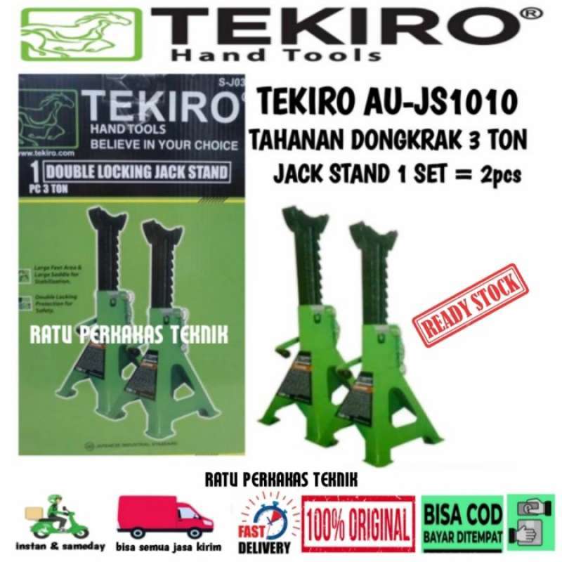 Promo TEKIRO JACK STAND 3 TON ORIGINAL GANJALAN DONGKRAK 3 TON Diskon ...
