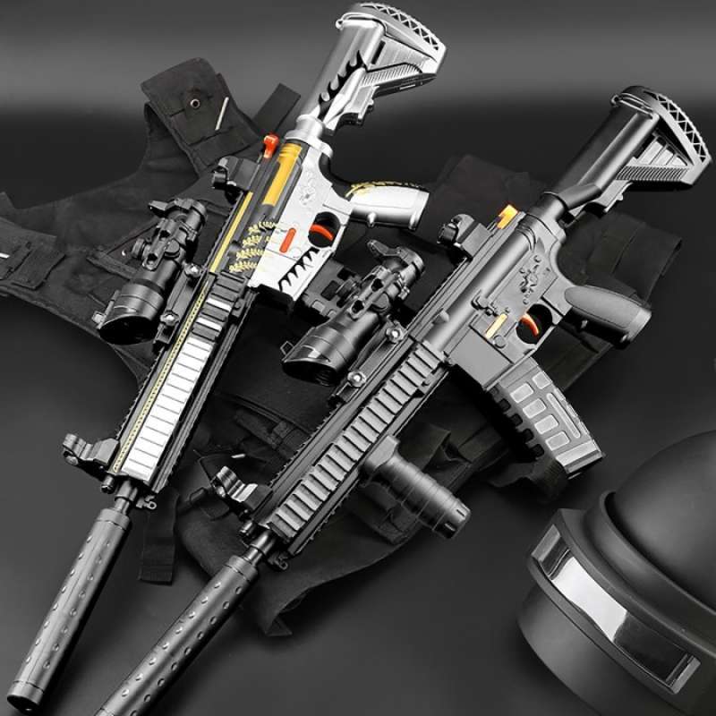 Promo Tembakan Mainan Water Gel Blaster M416 Elektric Versi Kids Toy ...