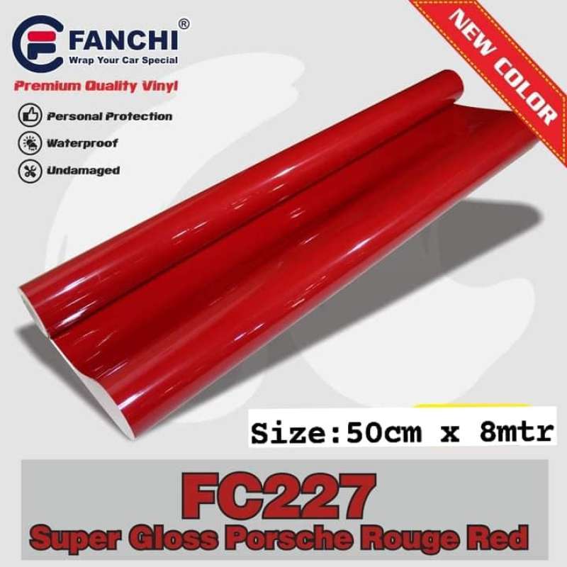 Jual STIKER FANCHI SUPER GLOSSY WRAPPING PREMIUM ROL LEBAR 50 CM X ...