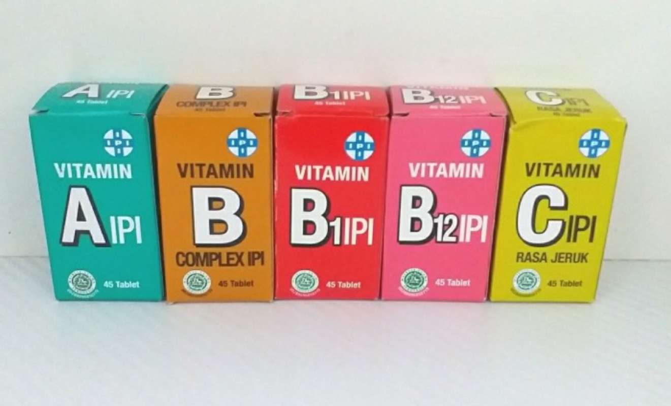 Jual Vitamin A, B Kompleks Complex, B1, B12, C Ipi Isi 45 Tablet All ...