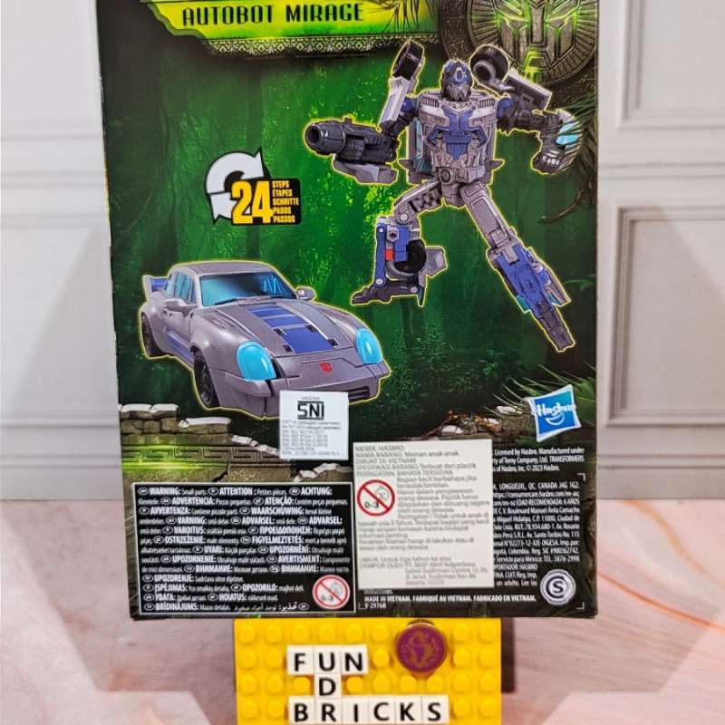 Jual Hasbro Transformers Rise Of The Beasts Autobot Mirage Deluxe Set ...