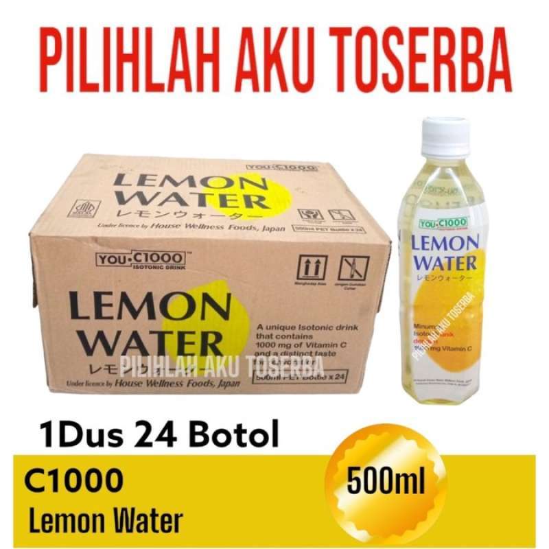 Promo You C 1000 / YOU C1000 LEMON WATER 500 ml - ( 1 DUS isi 24 ...