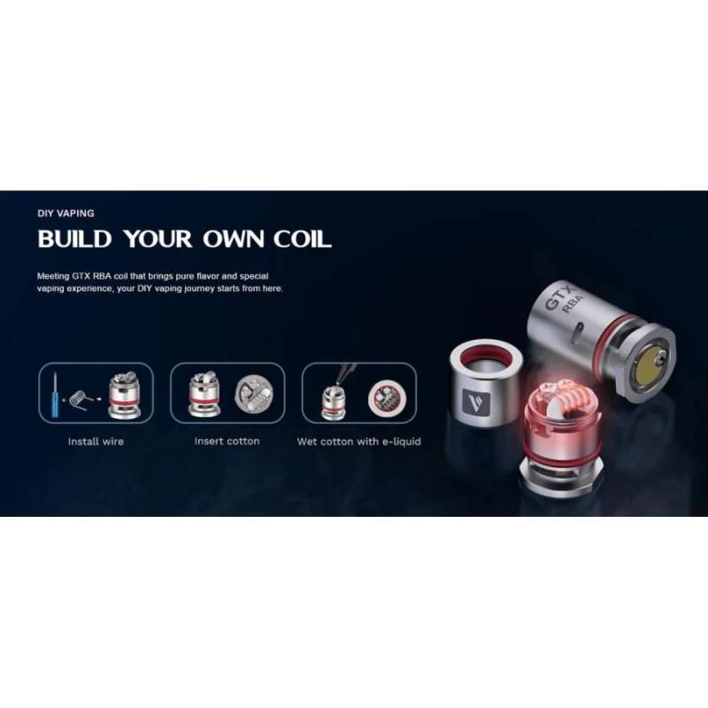Jual Vaporesso GTX replaceable coils per pack dan GTX RBA Vaporessso ...