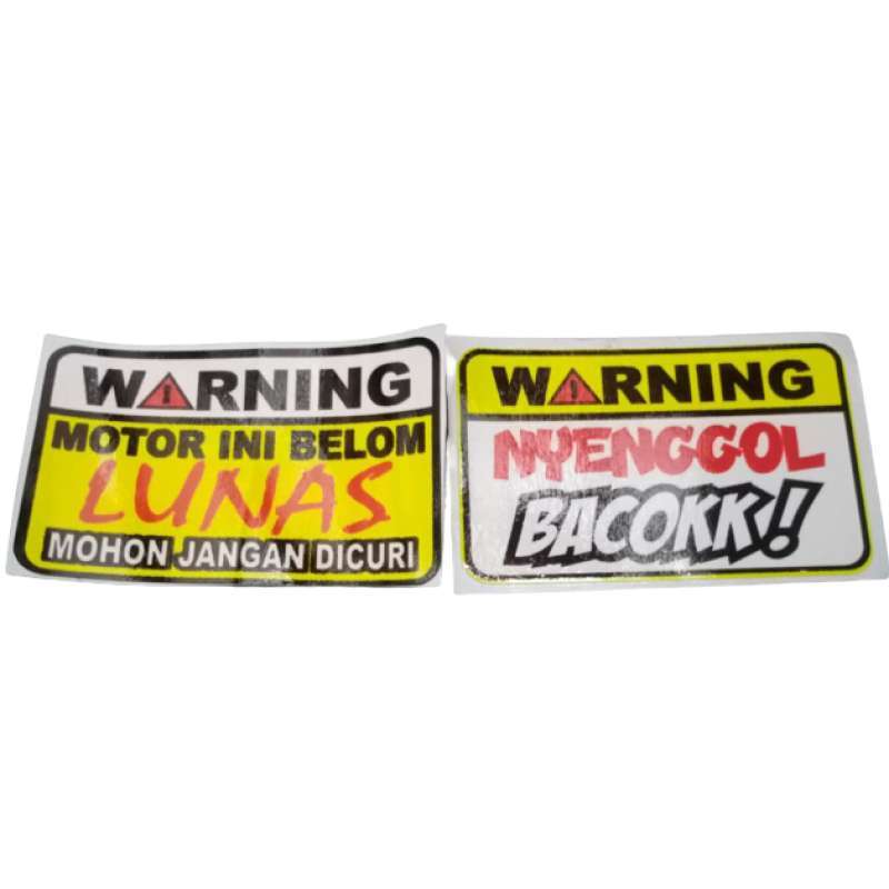 Jual Sticker Cutting Stiker Kata Stiker Viral Motor Mobil Laptop Stiker ... Jual Sticker Cutting Stiker Kata Stiker Viral Motor Mobil Laptop Stiker ...
