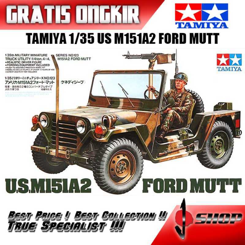 Jual TAMIYA 1/35 US M151A2 FORD MUTT di Seller J-SHOP INDONESIA - Gundam Fort | Blibli