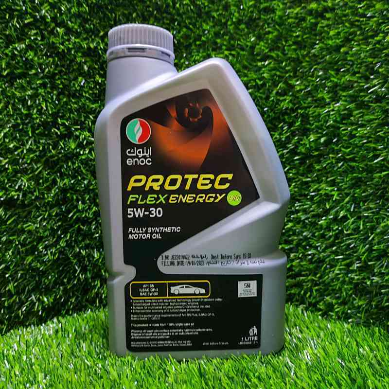Promo Enoc Protec Flex Energy 5w30 5w-30 Api Sn 1 Liter Diskon 13% Di ...