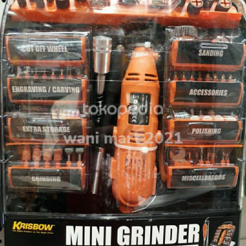 Promo mini grinder dengan alat set 217 pcs Diskon 23% di Seller Huskar ...