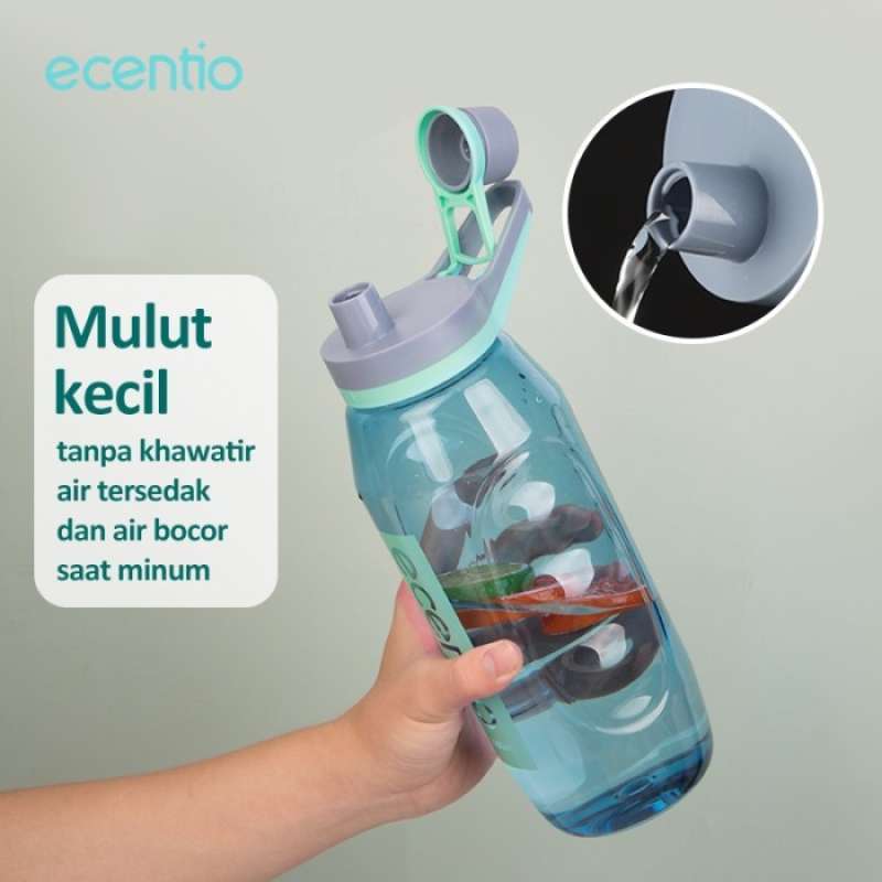 Jual Ecentio Botol Minum 1.5 Liter Olahraga Botol Air Kapasitas Besar ...
