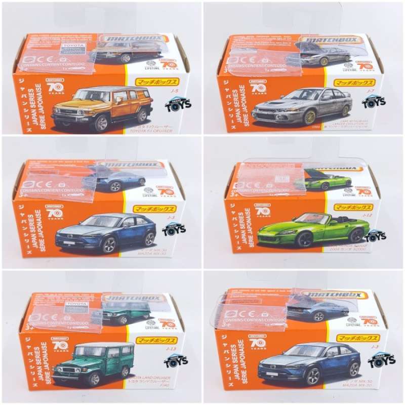 Jual Matchbox Japan Series 70 Years di Seller Puas Shop - Harapan Jaya ...