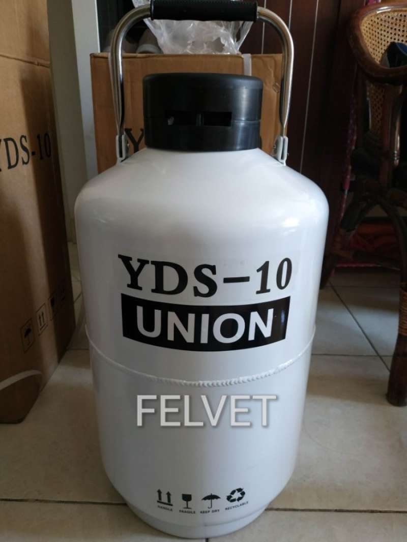Promo Tabung Container Nitrogen N2 Cair Union Yds 10 Liter Diskon 20% ...