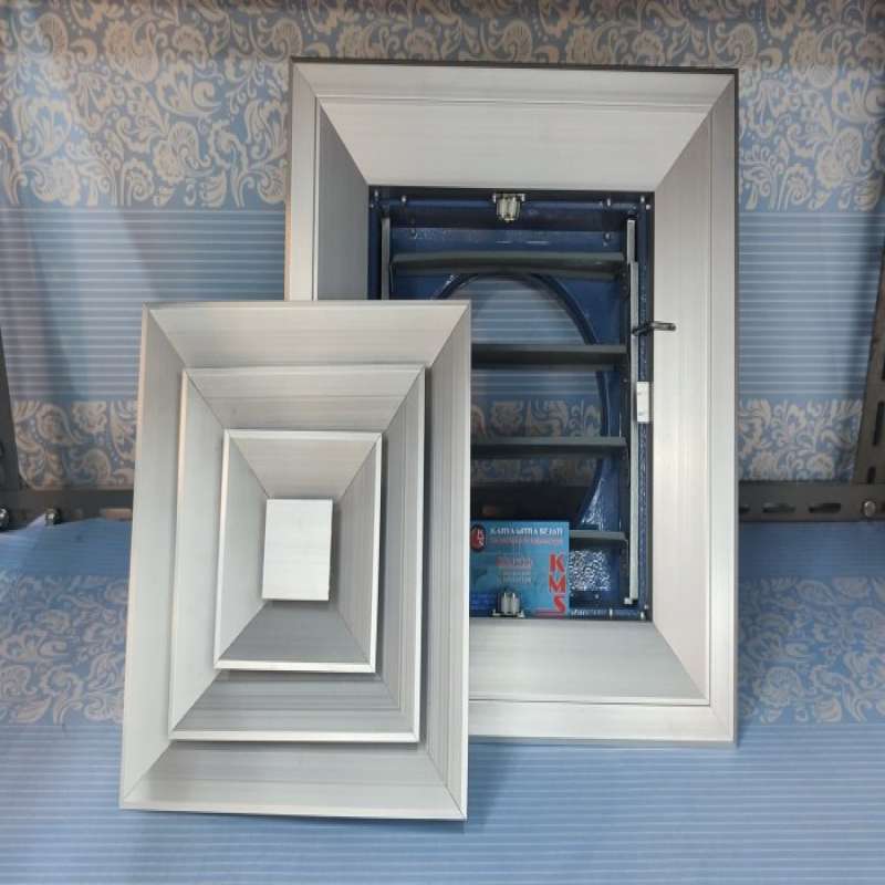 Jual Diffuser Ducting / Grill Ac Diffuser Sock 12 Uk. Luar 48 X 48Cm ...