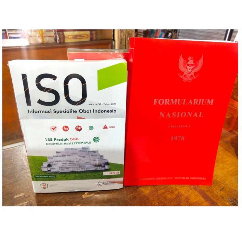 Promo Buku Paket Farmasi Formularium Nasional Dan Iso Volume 52 Tahun ...
