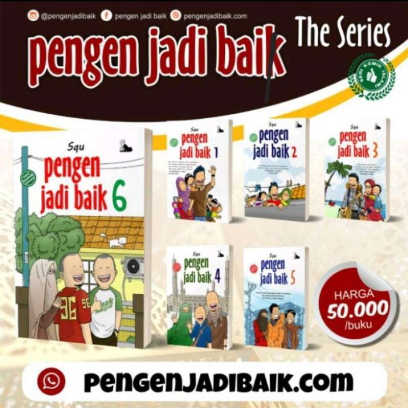 Promo Komik Pengen Jadi Baik 123456 Satuan Diskon 26% di Seller Pilihan Shop - Harapan Jaya ...