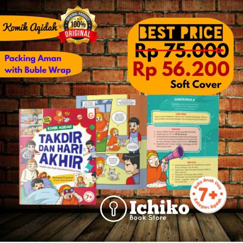 Promo Komik Takdir Dan Hari Akhir Gema Insani Diskon 26% di Seller Pilihan Shop - Harapan Jaya ...