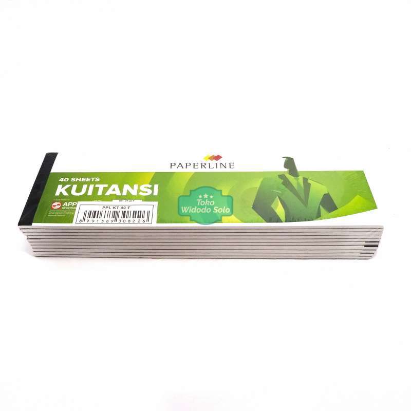 Jual Buku Kuitansi Tanggung Paperline Ppl Kt 40t 40 Lembar 28x9cm Kwitansi - 1 Pack Isi 10 Buku ...