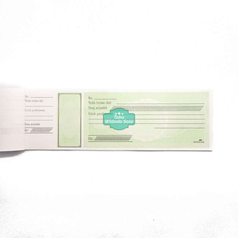 Jual Buku Kuitansi Tanggung Paperline Ppl Kt 40t 40 Lembar 28x9cm Kwitansi - 1 Pack Isi 10 Buku ...