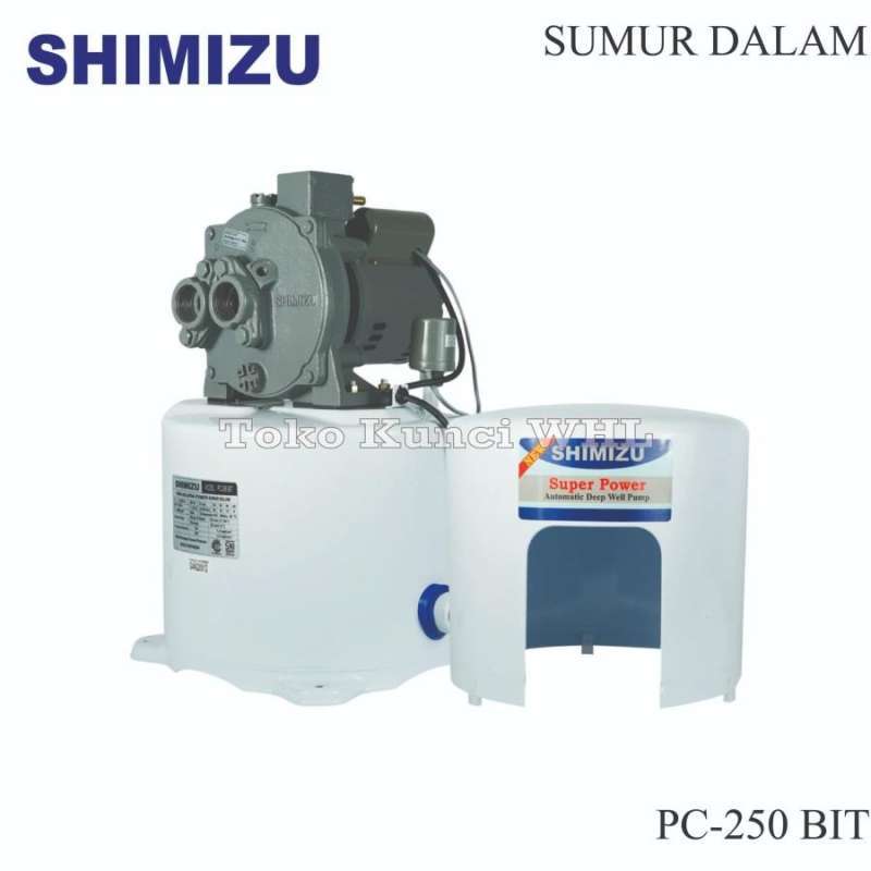 Promo Pompa Air Shimizu Pc 250 Bit Sumur Dalam Tabung Bawah 250watt ...