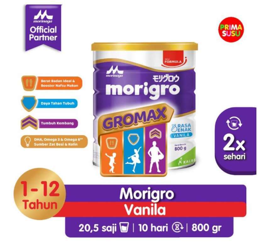 Jual Morigro Gromax 800gr Vanila Di Seller Primasusu Official Store ...