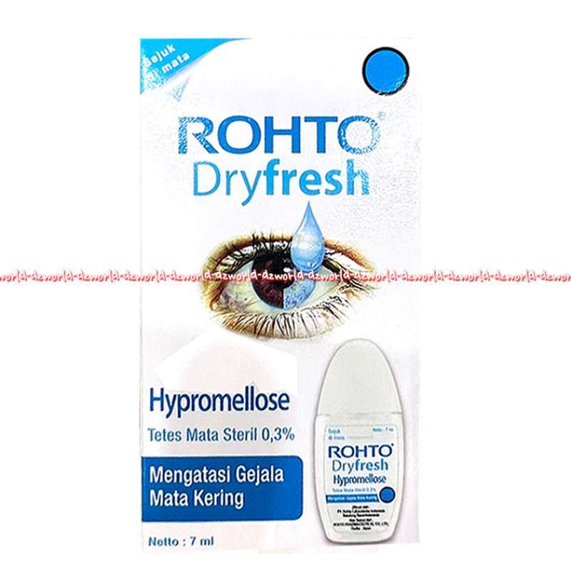 Jual Rohto Dryfresh Hypromellose Obat Tetes Mata Steril 7ml Roto Cairan ...