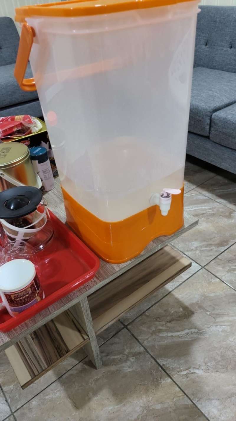 Jual Wadah Es Buah Dengan Keran 30 Liter / Dispenser Minuman Es Buah ...