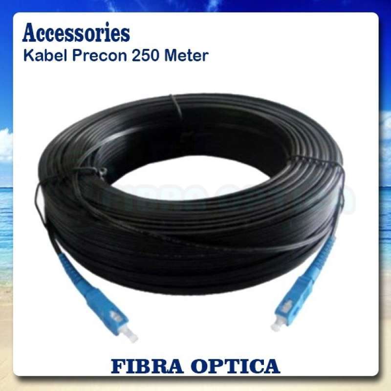 Promo Kabel FO Precon 250 Meter | Kabel Fiber Optic Drop core 250M ...