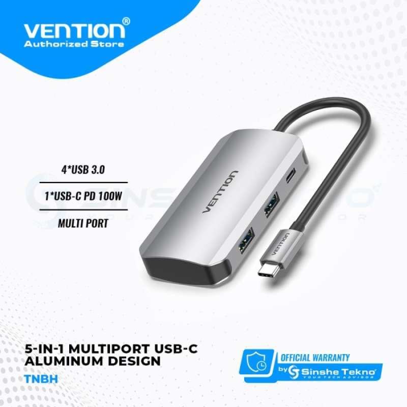 Promo Vention Usb Hub Type C Converter Pd Multiport Diskon 33% Di ...