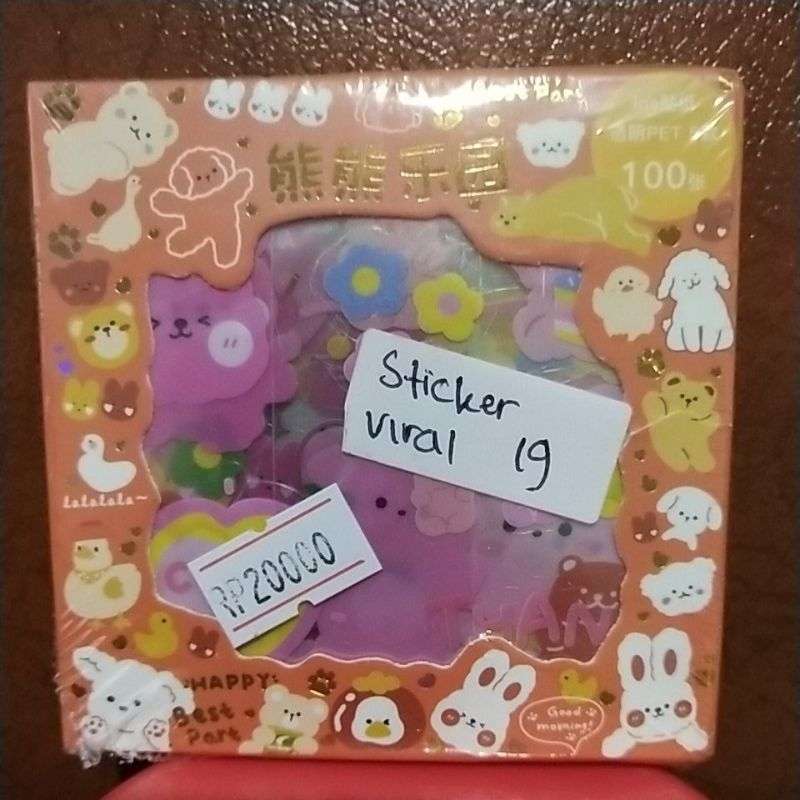 Jual Stiker Viral (isi 100) | Sticker Viral Besar (isi 100) di Seller ...