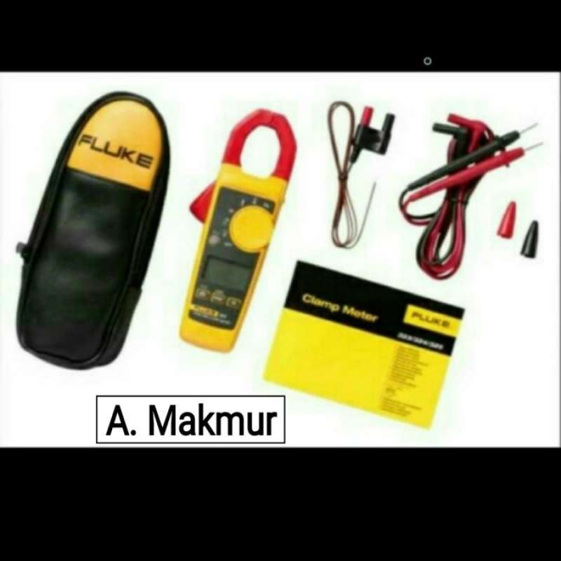 Promo Fluke 324 Digital Clamp Meter Ac Dc + Ukur Capacitor Asli 100% ...