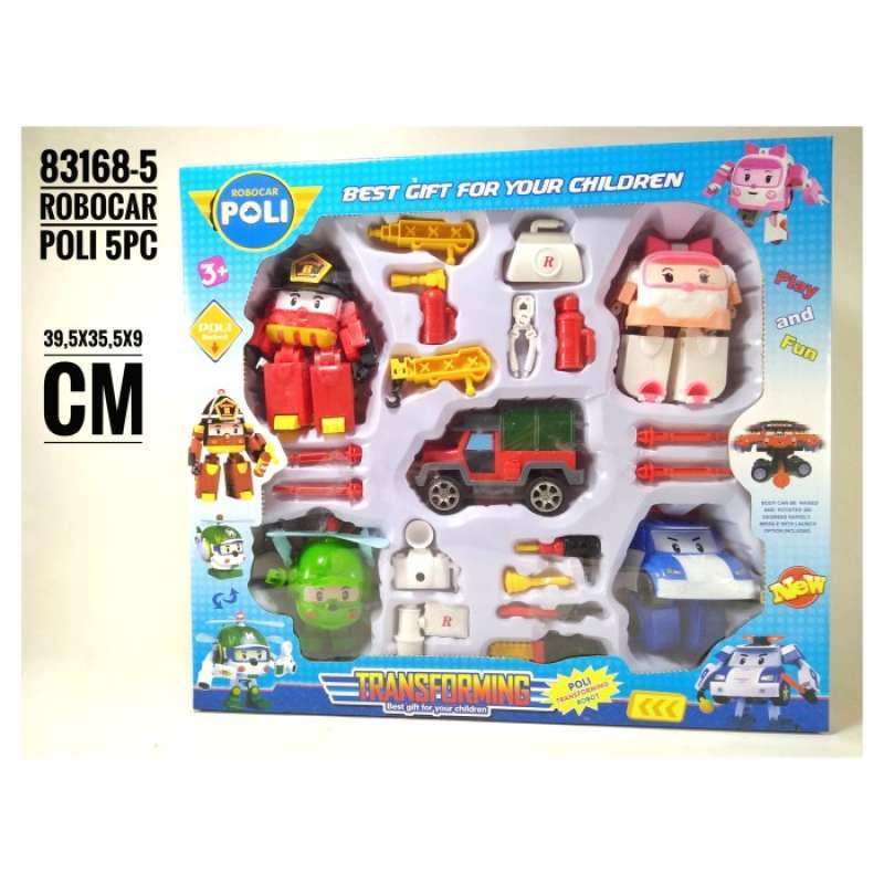 Promo Mainan Robocar Poli Transformer / Transformer Poli Diskon 23% Di ... Promo Mainan Robocar Poli Transformer / Transformer Poli Diskon 23% Di ...