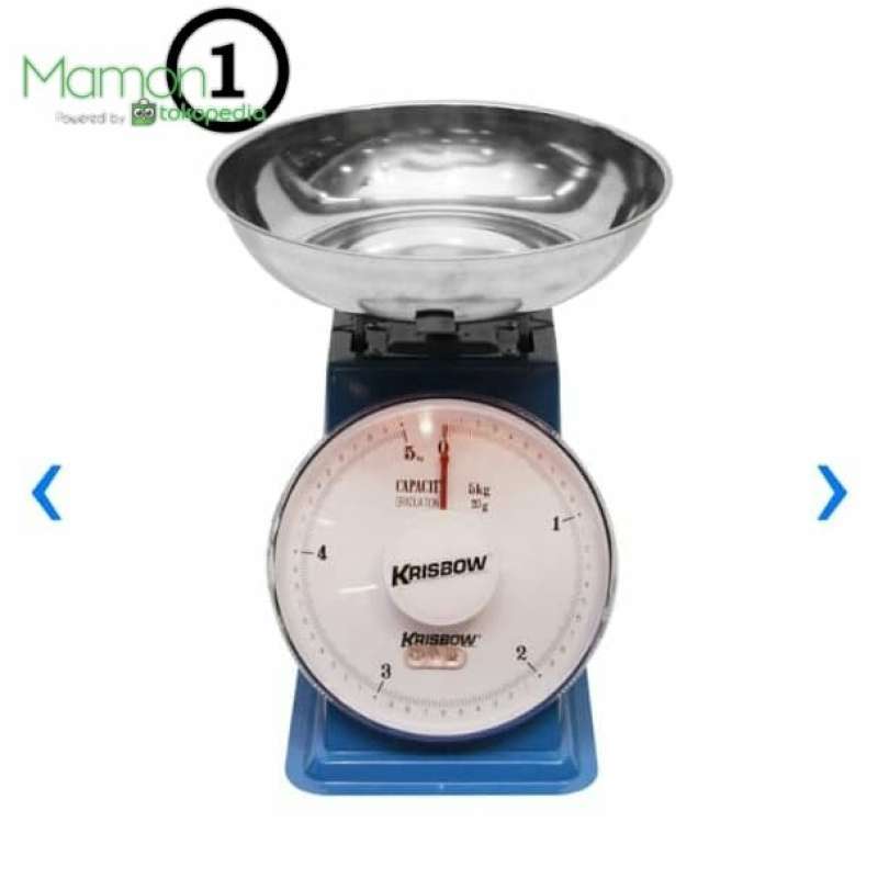 Promo Timbangan manual Timbangan Dapur 20 Kg Krisbow Diskon 23% di ...