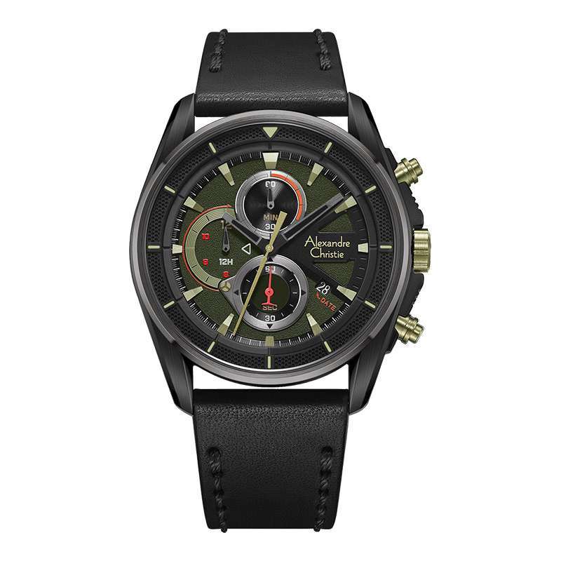 Promo Jam Tangan Alexandre Christie / Alexander Pria Chronograph AC ...