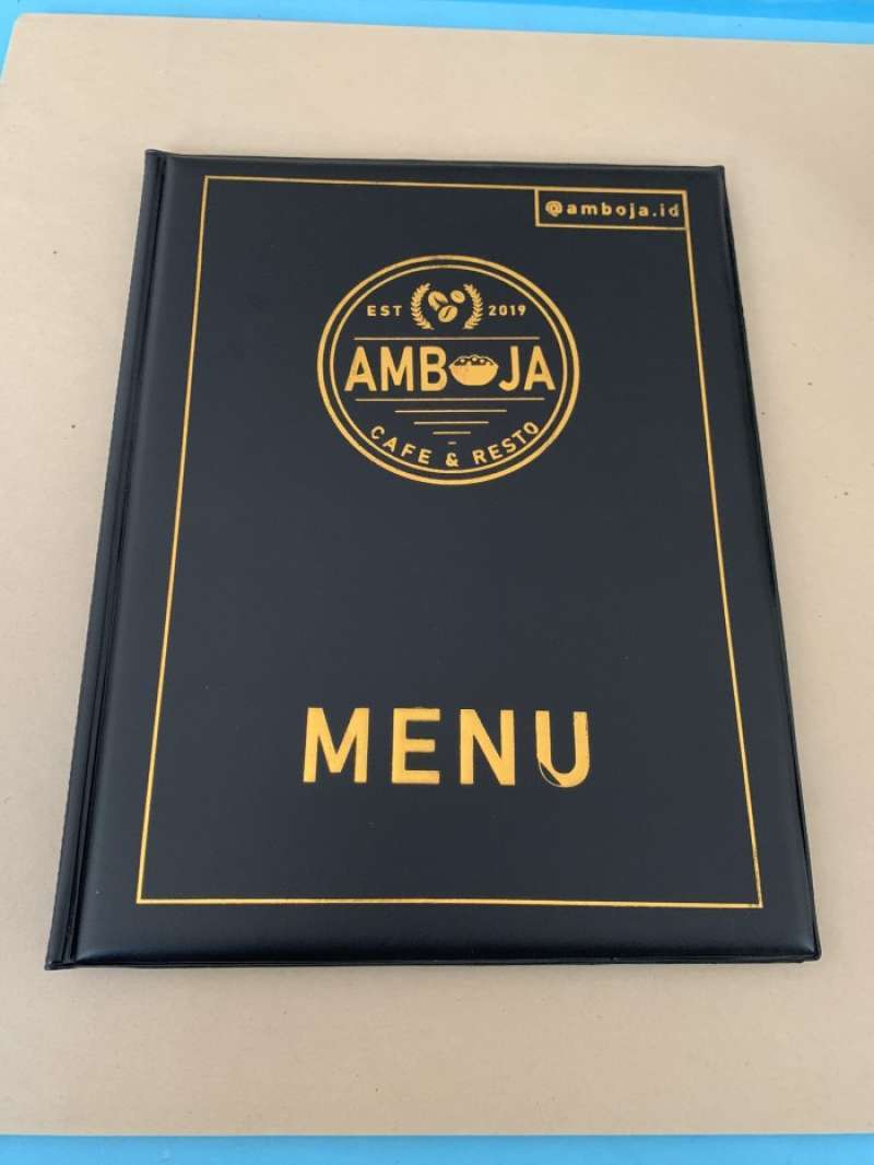 Jual Buku menu restoran pesanan atas nama ibu maya di Seller Cuanz ...