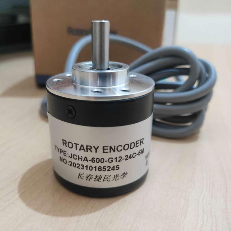 Jual Rotary Encoder Jcha-600-g12-24c-5m Dc 12 - 24v Di Seller Toko ...
