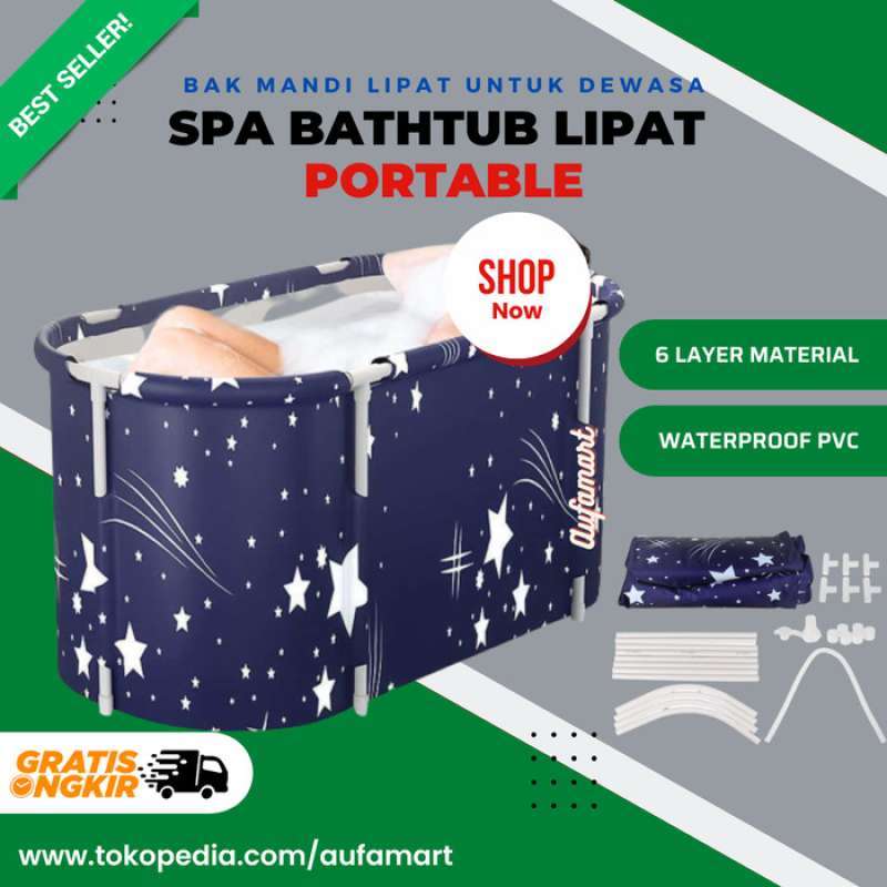 Promo SPA Bathtub Lipat Portable Bak Mandi Berendam Dewasa Diskon 33% ...