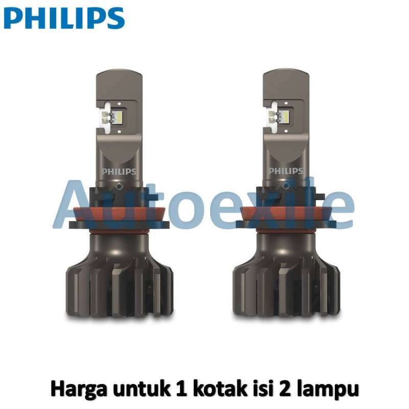 Jual Philips Ultinon Pro9100 Led Fog H8 H11 H16 12v 5800k 350% Cool ...