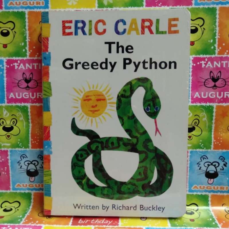 Promo Eric Carle - The Greedy Python - Richard Buckley - Multicolor ...