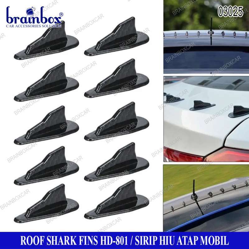 Jual Roof Shark Fin Hd-801 Sirip Hiu Atap Mobil Air Flow Scoop - Hitam ...
